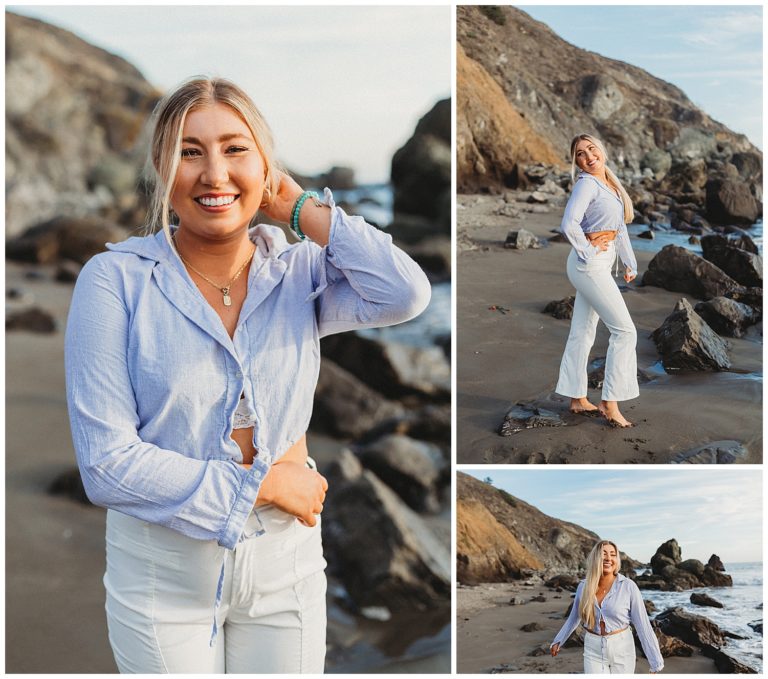 Mackenzie’s Dreamy Senior Portrait Session at Muir Beach