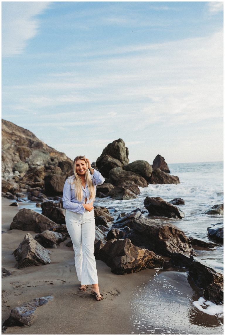 Mackenzie’s Dreamy Senior Portrait Session at Muir Beach