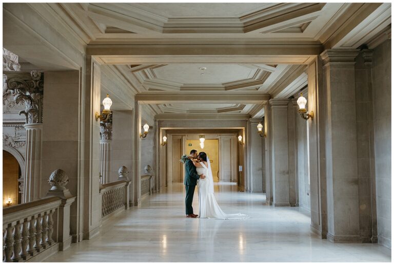 SF City Hall Fourth Floor Balcony Wedding - skylermaire.com