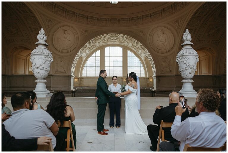 SF City Hall Fourth Floor Balcony Wedding - skylermaire.com