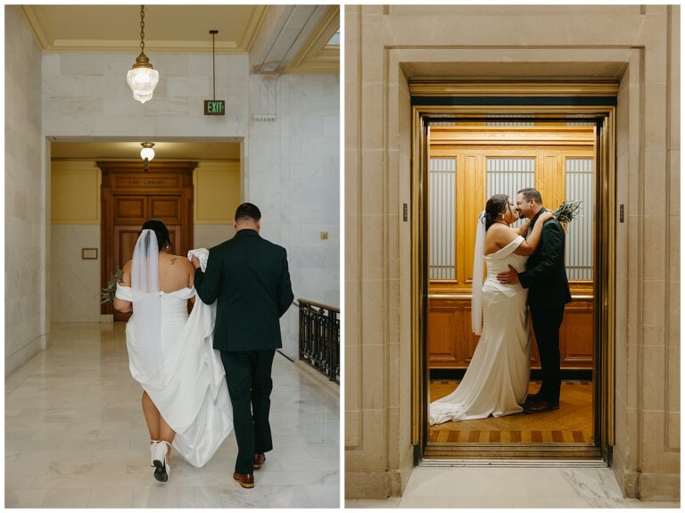 SF City Hall Fourth Floor Balcony Wedding - skylermaire.com