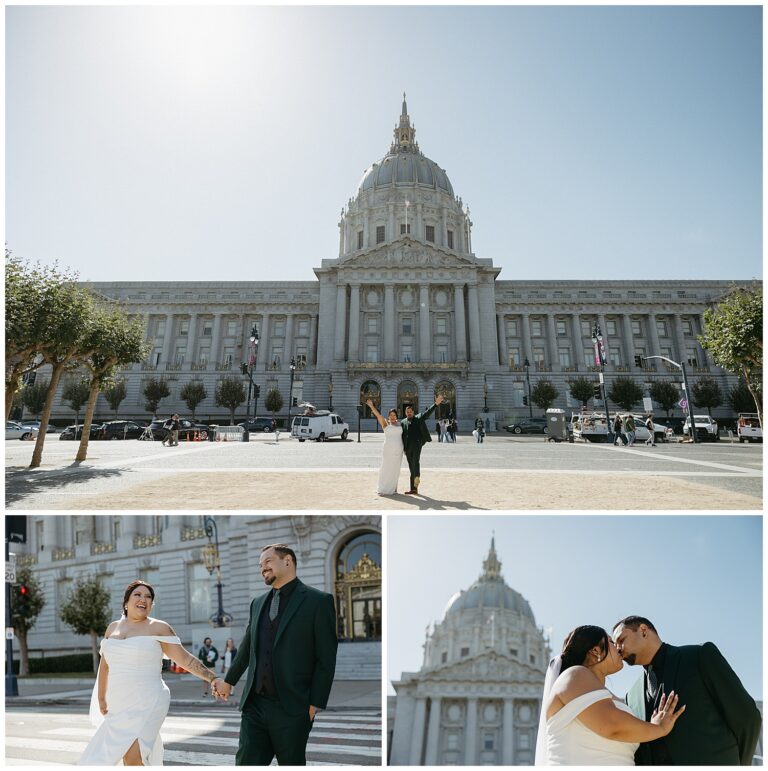 SF City Hall Fourth Floor Balcony Wedding - skylermaire.com